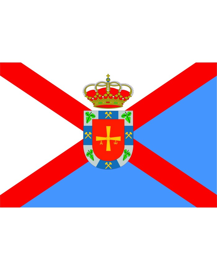 Bandera el Bierzo • BanderasEuropa.com